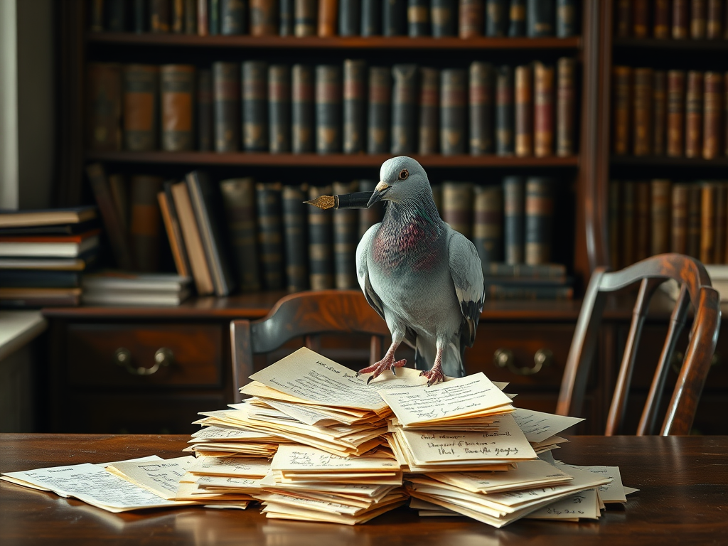 Why I love to write Letters – Professor Quill